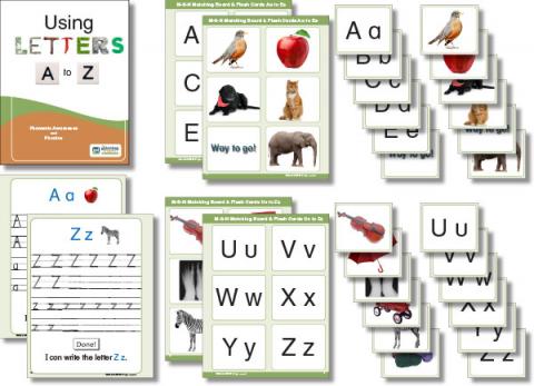 Exploring & Using Letters A to Z – Down Syndrome Foundation of Orange ...